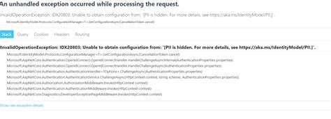 Amazon Web Services Aspnet Core Web App Failure On Aws Cognito