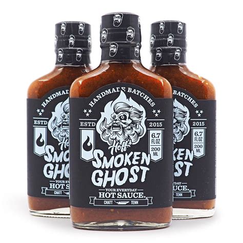 Hoffs Smoken Ghost Hot Sauce Chillibom Hot Sauce Australia