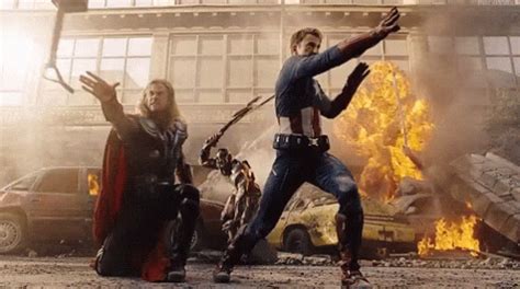 Avengers Thor  Avengers Thor Captain America Discover And Share S