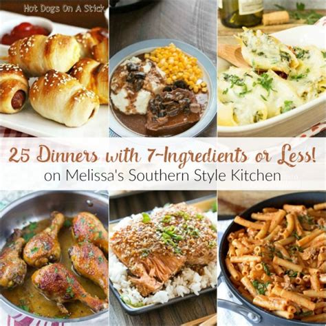 25 Dinners With 7 Ingredients Or Less