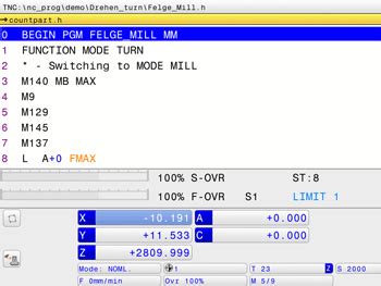 Read Part Counters Heidenhain Support Inventcom