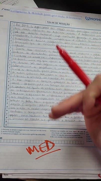 73° Erro Super Grave Na Redação Enem Profinho Da RedaÇÃo Youtube