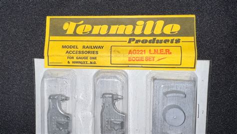 Tenmile Gauge 1 Lner Gresley Bogie Set Whitemetal Ash Models