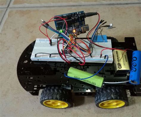 arduino car with l293d and remote control 5 steps instructables