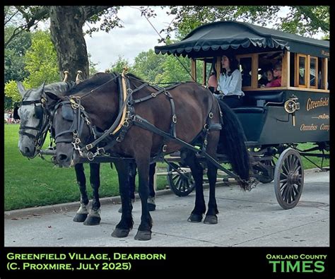 Explore Historic Greenfield Village In Dearborn Oakland County Times