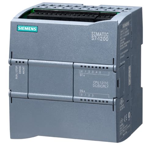 西门子plc S7 1200紧凑型cpu 1211c Dcdcrly 6es7211 1he40 0xb0图片高清大图 谷瀑
