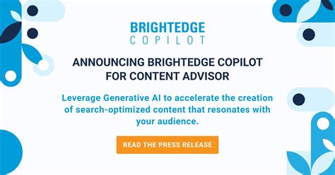 Brightedge On Linkedin Brightedge Copilot Integrates Generative Ai