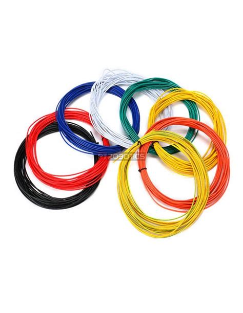 Wire 20AWG Branco 1m Fio Electrico PTR005429