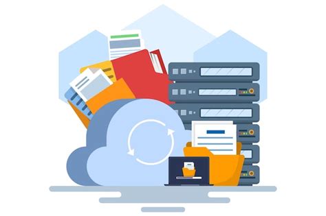 Premium Vector Vector Illustration About Mobile App Concept Of Cloud Storage Or Data Backup Or