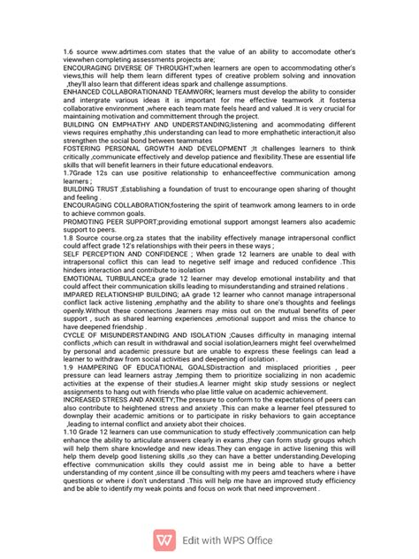 life pdf learning communication