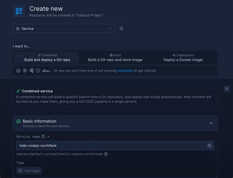 Deploy A Nodejs App To Northflank Dotenv