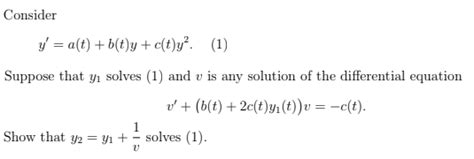 Solved Consider Y A T B T Y C T Y 1 Suppose That Chegg Com