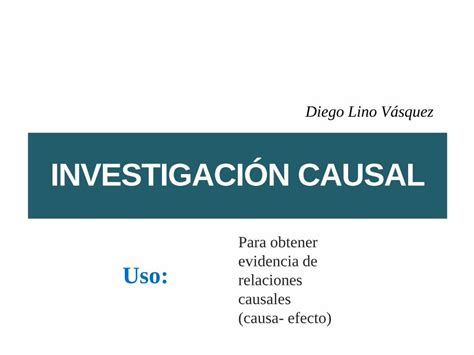 Pdf Invest Causal Y Muestra Dokumen Tips