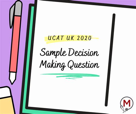 Sample Ucat Decision Making Question Medentry Ucat Uk
