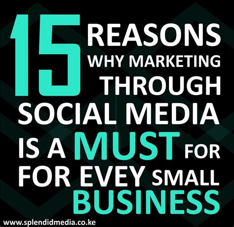 15 Reasons Why Marketing Through Social Media Is A Must For Every Small