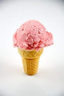 Strawberry Ice Cream Cone Strawberry Ice Cream Cone Flickr