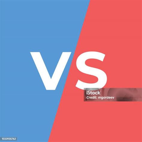 Vs 로고 벡터입니다 Vs 전투 편지 공모전 개념에 대한 스톡 벡터 아트 및 기타 이미지 개념 결투 경쟁 Istock