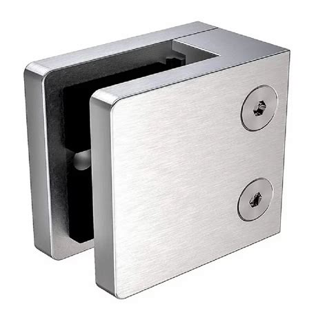 Stainless Steel Square Glass Bracket At ₹ 62piece Stainless Steel