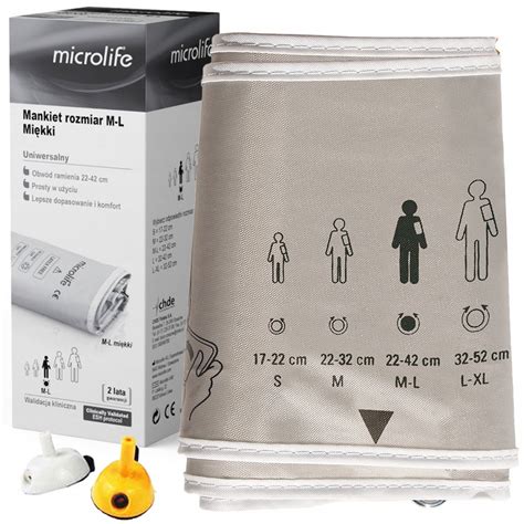 MANKIET UNIWERSALNY DO CIŚNIENIOMIERZA MICROLIFE 13199262005 Allegro pl