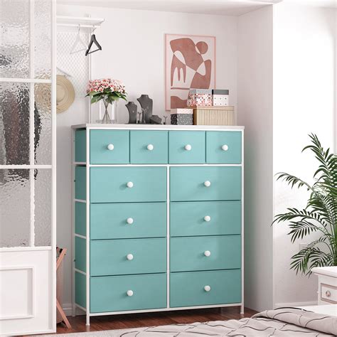 Enhomee Dresser For Bedroom With 12 Drawers Tall Dressers And Chests Of