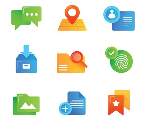 Set Of Ui Ux Element Icons Vector Art And Graphics