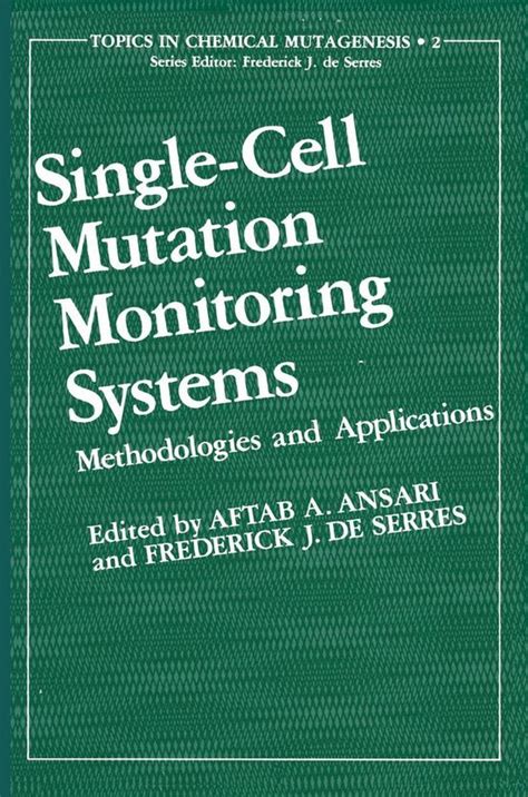 Topics In Chemical Mutagenesis Single Cell Mutation Monitoring