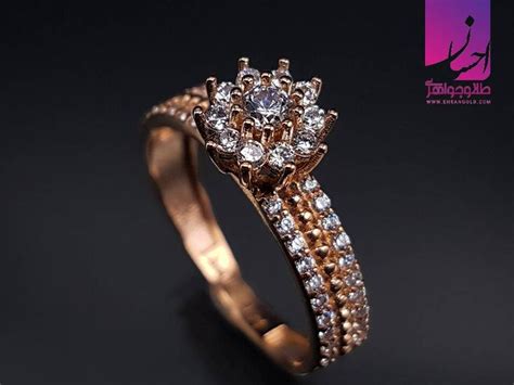 معرفی انگشتر طلا فلاور عکس و قیمت آنلاین طلا و جواهر احسان