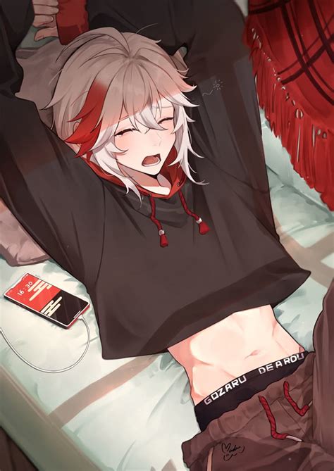 Pin By Aja On Genshin Impact Cute Anime Guys Cute Drawings Anime
