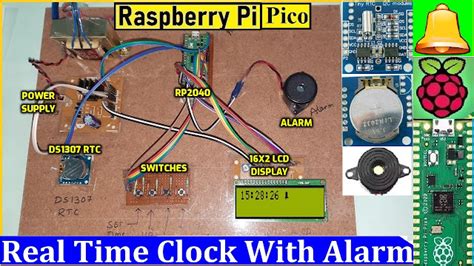 Svsembedded 9491535690 7842358459 Raspberry Pi Pico Ds1307 Real