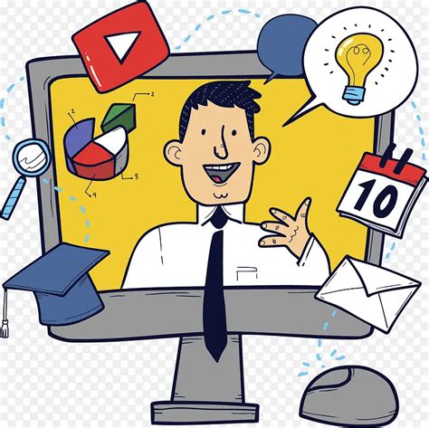 卡通电子教育课程png图片素材下载 图片编号7645065 Png素材网