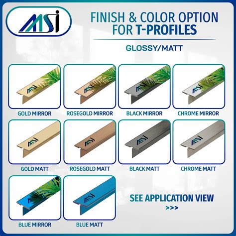 Brushed Stainless Tile Trim At ₹ 375piece Stainless Steel Profile In