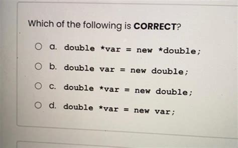 Solved Which Is The Correct Way Of Printing Multiple Strings