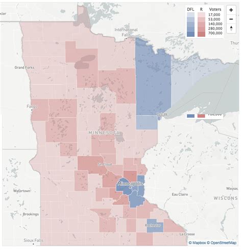 Map Monday Minnesota 2016 Presidential Election Results Streets Mn