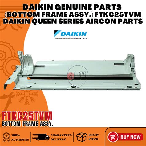 4HMC DAIKIN GENUINE PARTS BOTTOM FRAME ASSY FTKC25TVM DAIKIN QUEEN