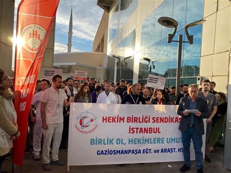 Hekim Birliği Sendikası Şiddete Maruz Kalan Meslektaşı İçin İş Bıraktı