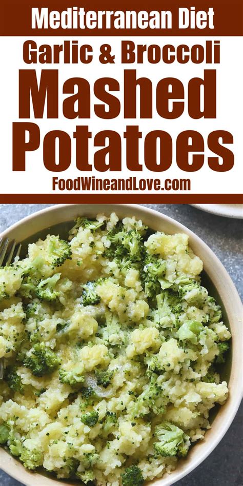 Broccoli Garlic Mashed Potatoes Food Wine And Love