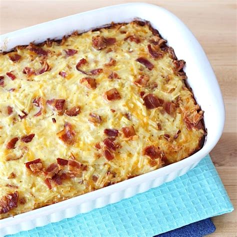 Bacon Hash Brown Egg Casserole Recipe The Best