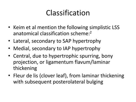 Ppt Spinal Stenosis Powerpoint Presentation Id 338675
