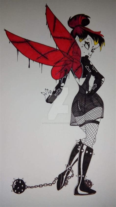 Gothic Tinkerbell My Take On It By Gothic Alex94 On Deviantart