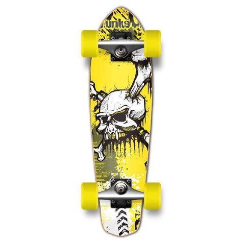 Punked Micro Cruiser Yskull Complete Longboards Usa