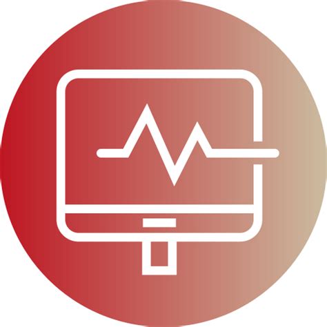 Electrocardiogram Generic Gradient Fill Icon