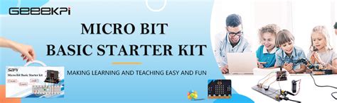 Geeekpi Microbit Basic Starter Kit With Bbc Microbit V22 Board Diy