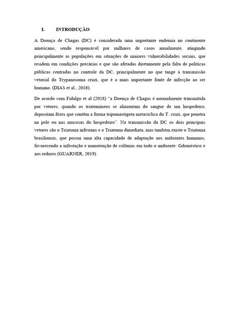 Doenças De Chagas Pdf Especialidades Médicas Medicina Clínica