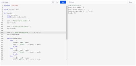 Mandvi Singh On Linkedin Task 1 Simple Calculator Using C Codsoft