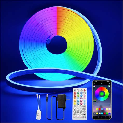 Hifiluz Tira Led Neón Flexible 5m Rgb 600 Leds Paga Hasta 24 Meses