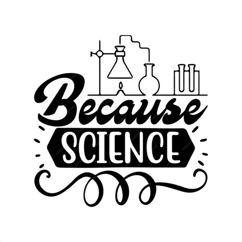 Premium Vector Scince For Typography Tshirt Design
