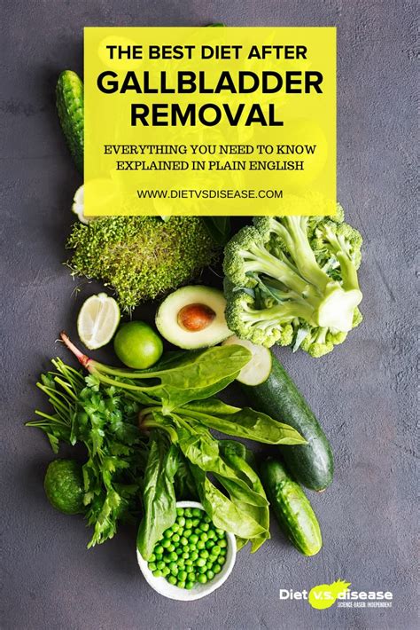 Diet After Removal Of Gallbladder