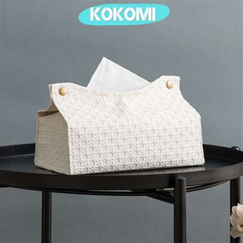Jual KOKOMI Tempat Tissue Miwa Elegan Dekorasi Kotak Tempat Penyimpanan