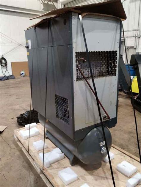 HP Atlas Copco GA FF Rotary Screw Air Compressor Integrated Air Dryer Gallon