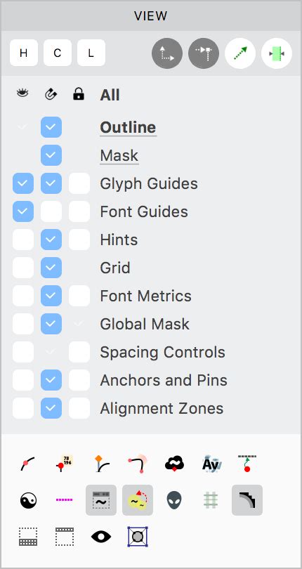 View Panel Fontlab Vi Help View Panel Fontlab Vi Help